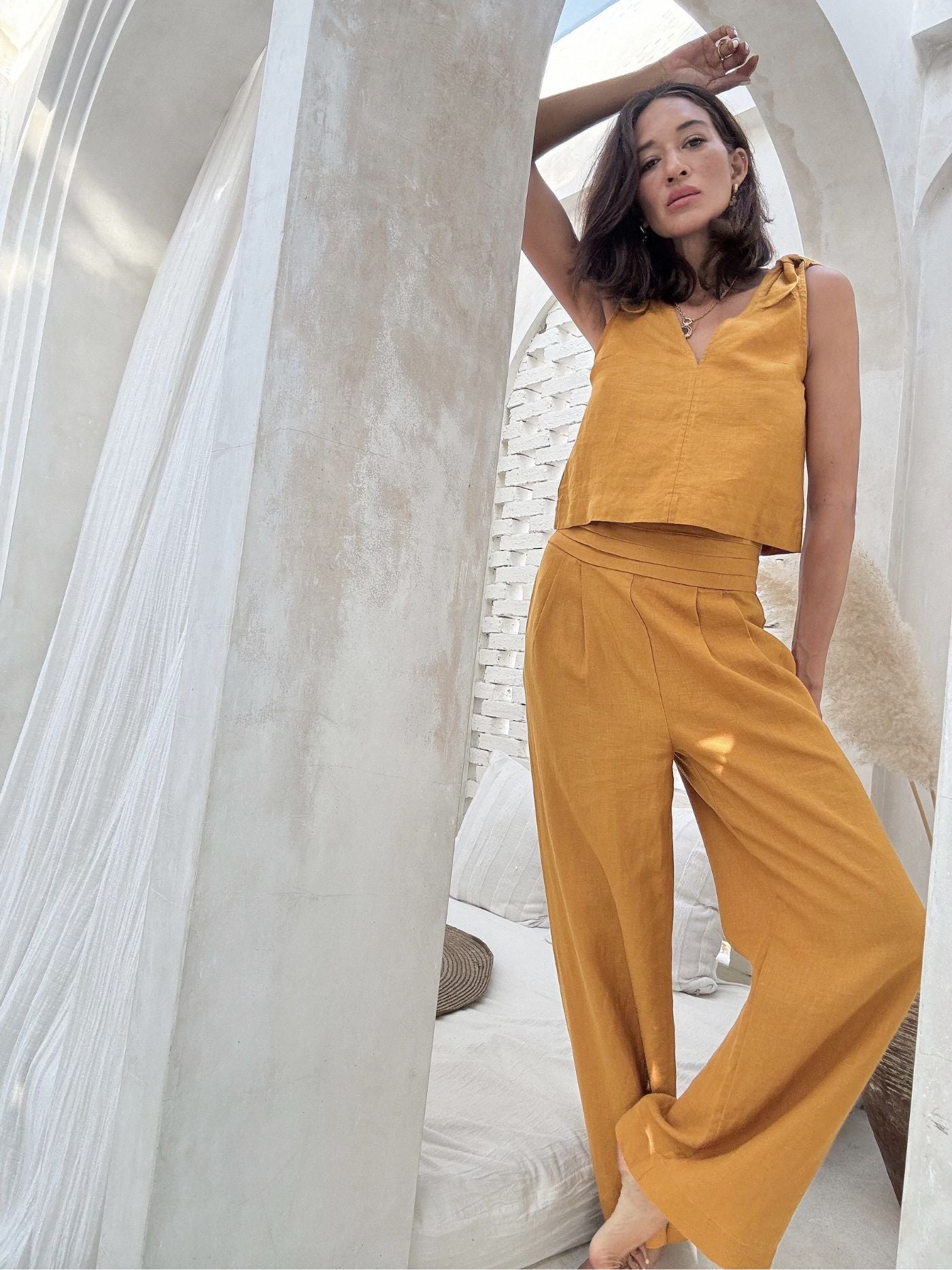 French Pants - Caramel – EDITION LIMITEE Singapore